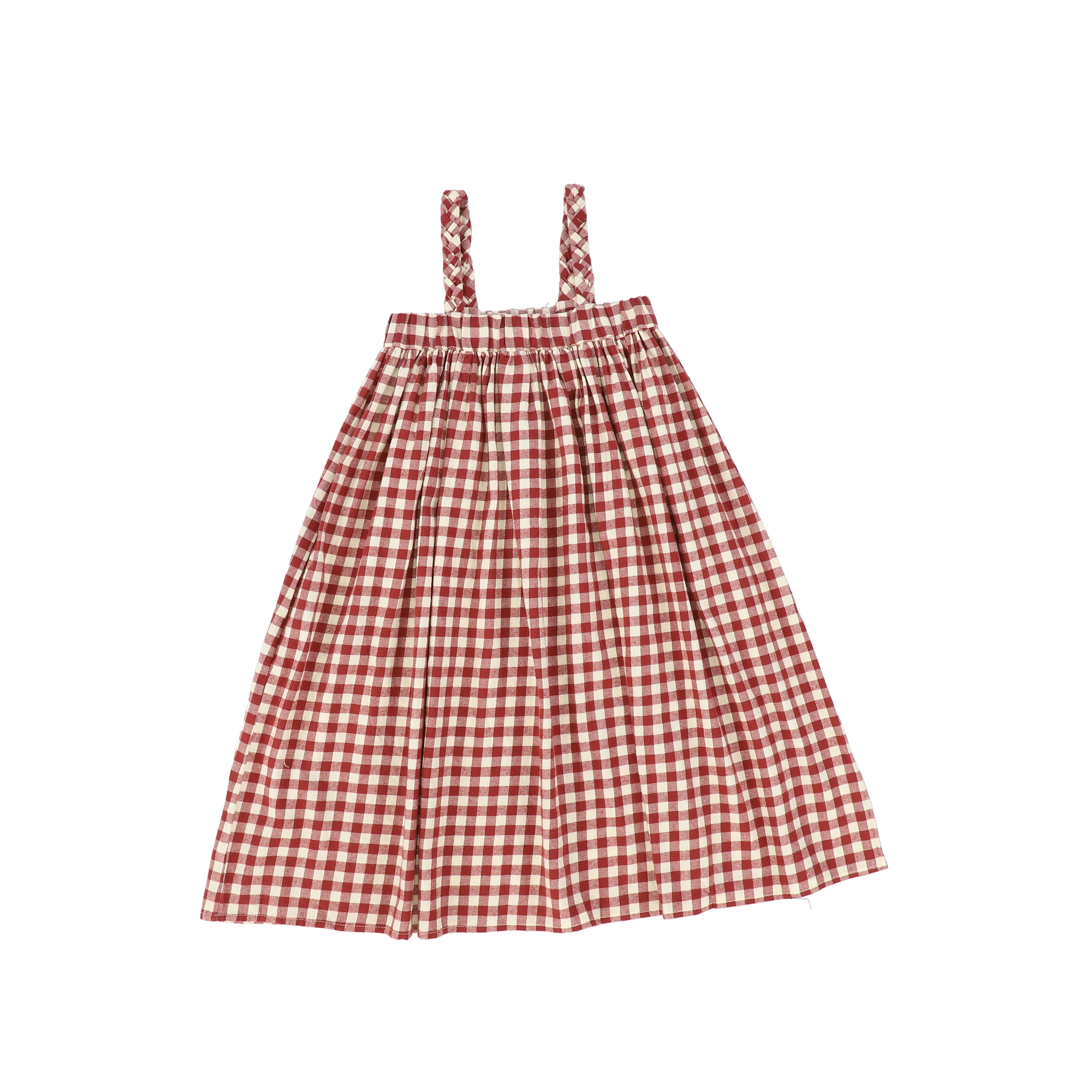 Bace Collection Red Flannel Gingham Jumper [FINAL SALE] – Luibelle